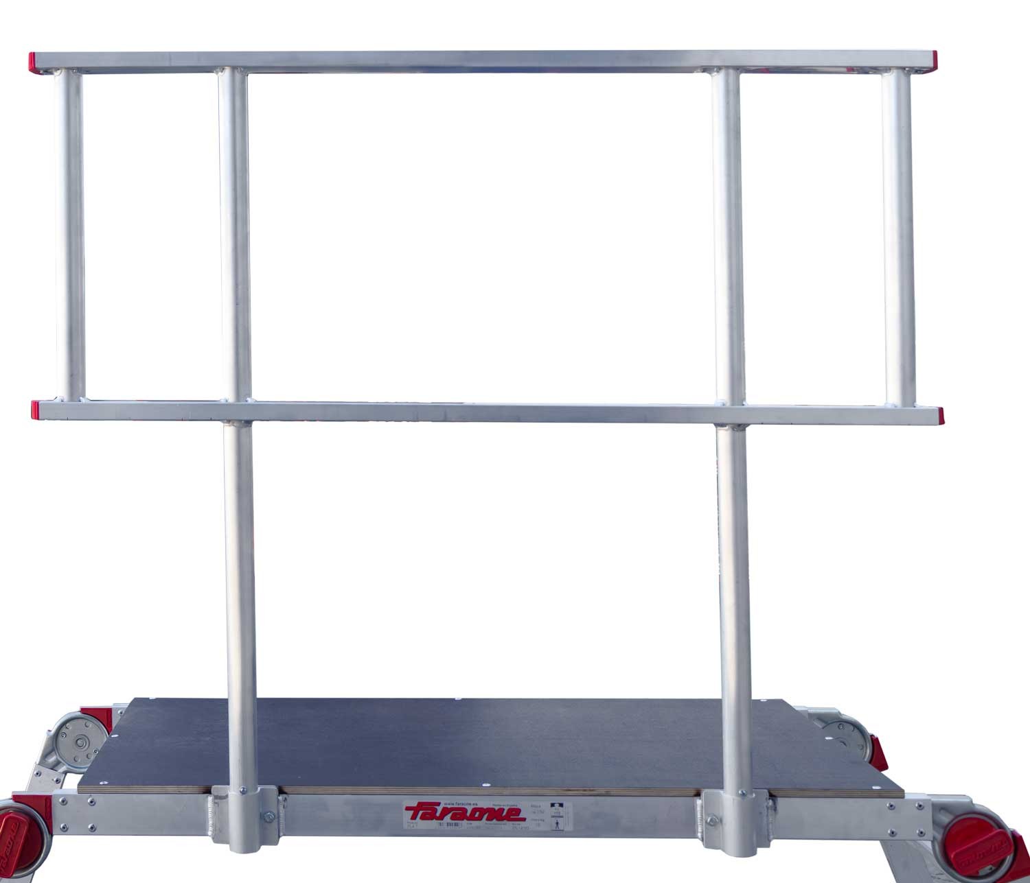 PLAT-BAR | Gradil de segurança para plataforma de trabalho ajustável PLAT